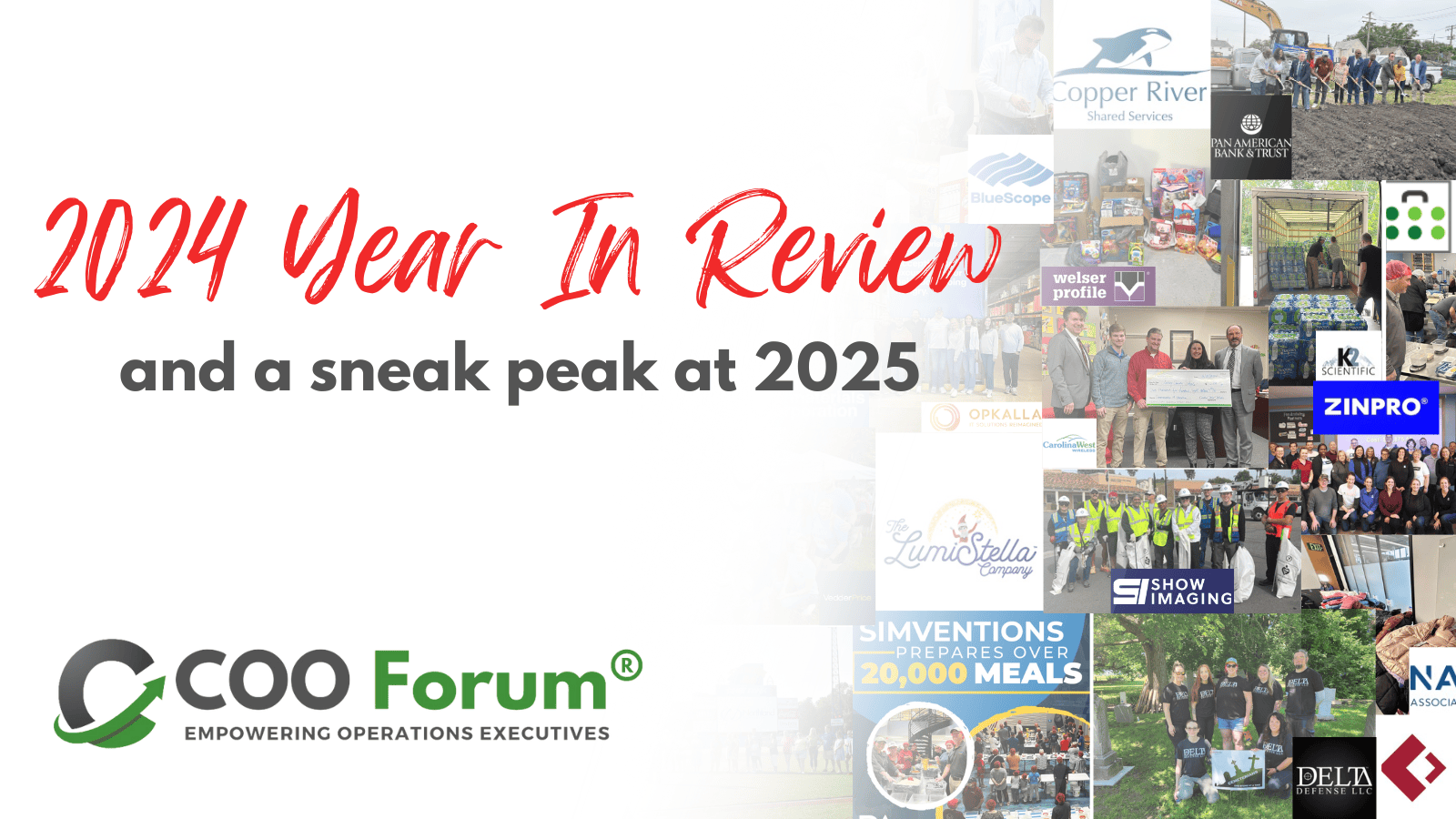 2024 COO Forum Year in Review | COO Forum®